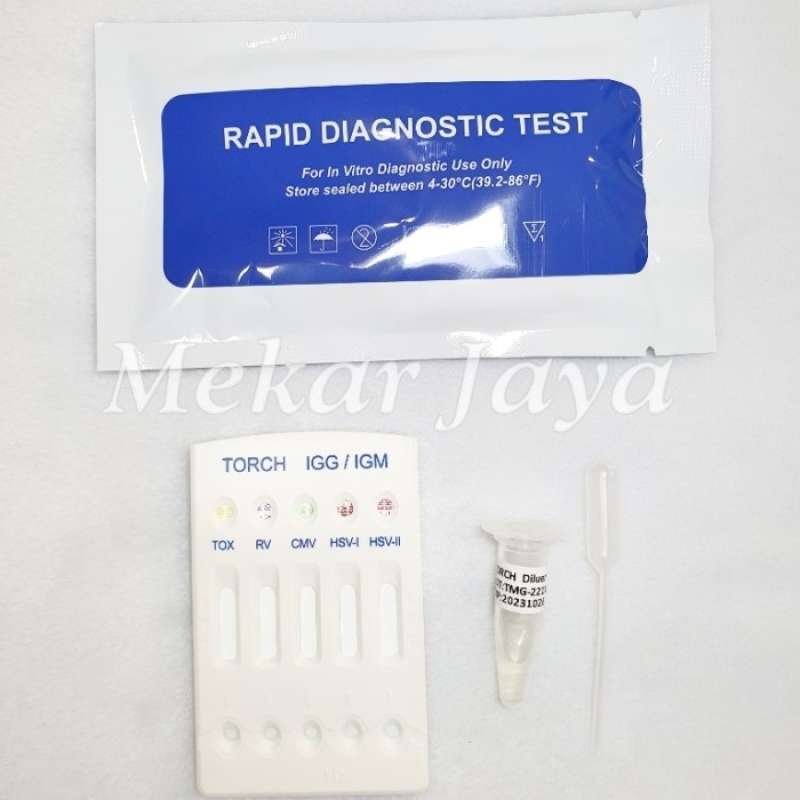 Promo Alat Test Torch (toxoplasma Rubella Cytomegalo Cmv Herpes Hsv ...
