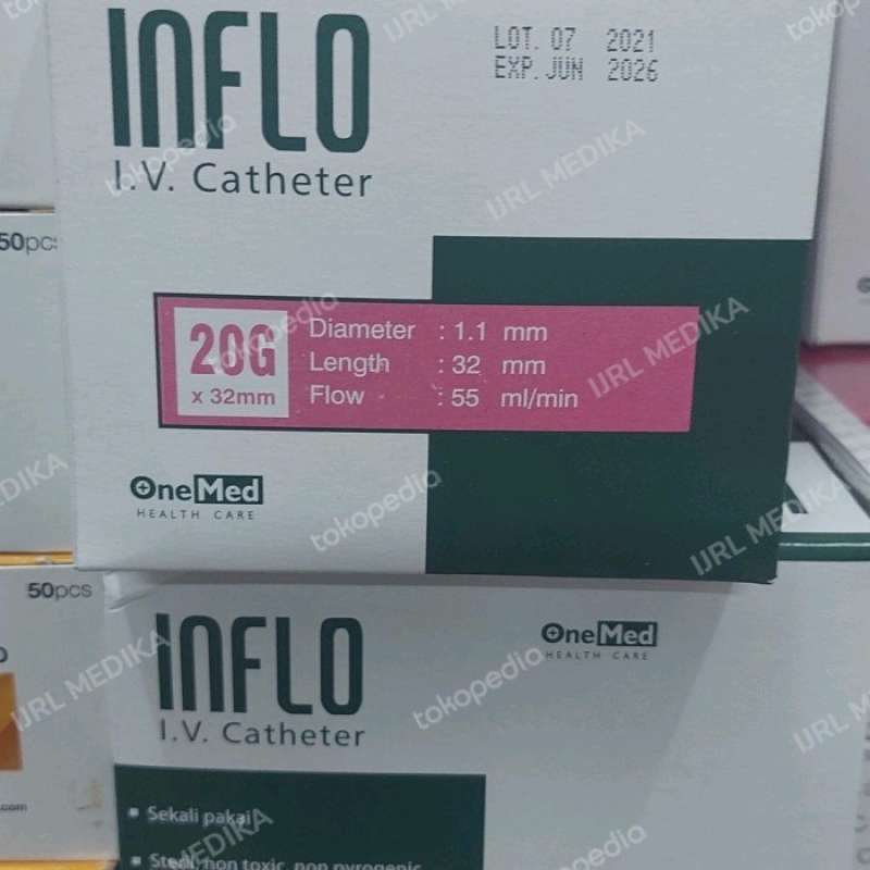 Promo Inflo Iv Cahteter/abocet Inflo 20g Diskon 33% Di Seller Virgo Storee - Meruya Selatan ...