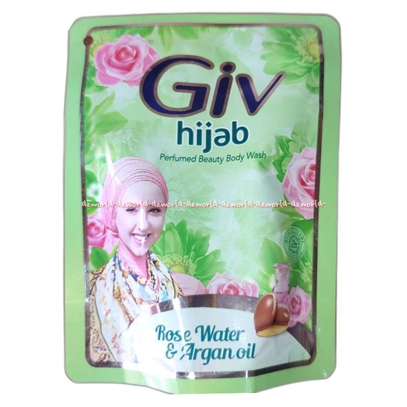 Jual Giv 400ml White Hijab Perfume Beauty Body Wash Sabun Mandi Cair ...