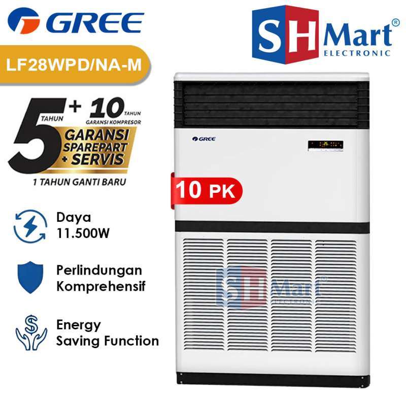 Jual Ac Floor Standing Gree 10 Pk 3 Phase Lf28wpd Lf28wpd/na-m Inverter ...