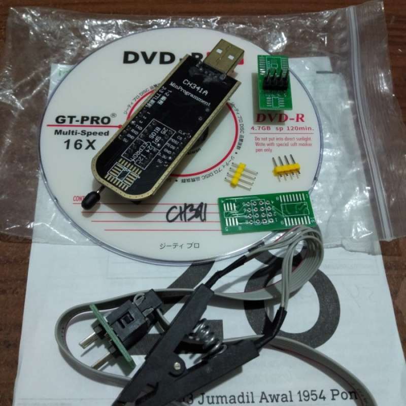 Jual Flash Bios Usb Programmer Ch341a Dvd Install Driver Di Seller ...