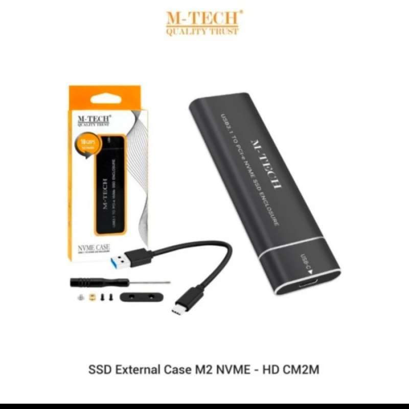 Jual M-tech Casing Ssd M.2 Nvme Usb3.1 Enclosure - Mtech Di Seller ...