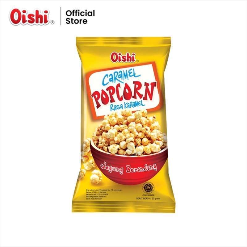 Promo Oishi Popcorn Pop Corn Oishi Jagung Berondong [20 Gr] Diskon 3% ...