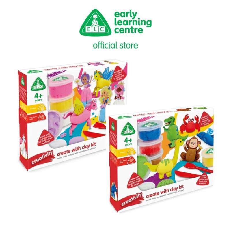 Promo Elc Create With Clay Kit - Mainan Kreativitas Plastisin Anak ...