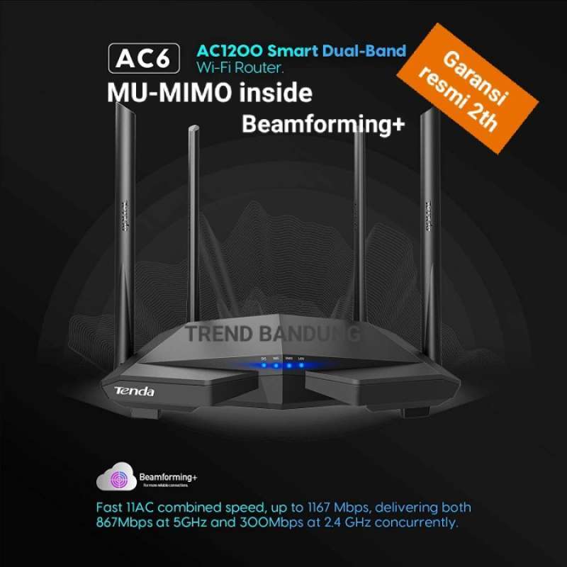 Jual Tenda Ac6 Dual Band Wall Killer / Router Wifi 5ghz Repeater Wisp Di Seller Sweet Shop ...