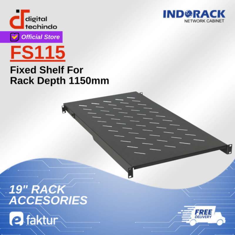 Jual Indorack Accesories Fixed Shelf Depth 900mm Tatakan Rak Server