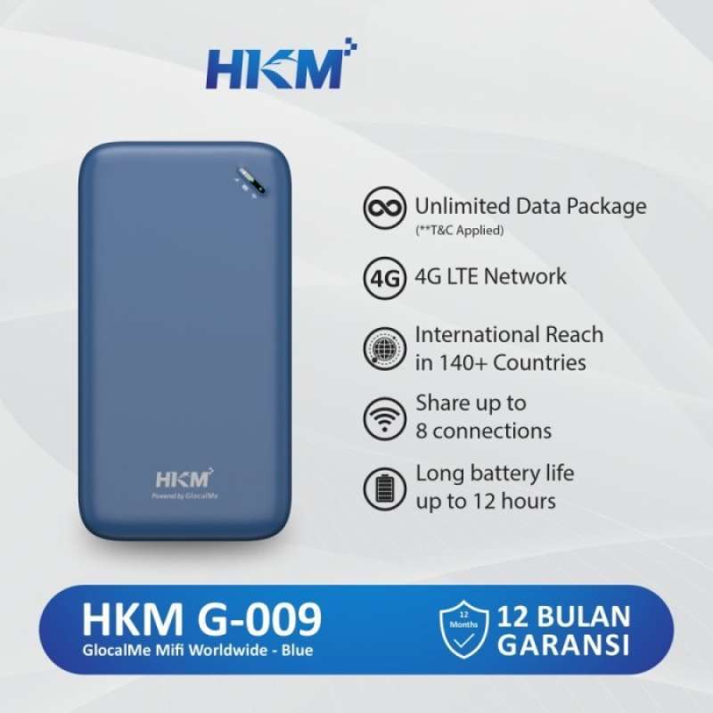 Jual Hkm G009 Glocalme Mifi Modem Worldwide Portable Wifi Unlock ...