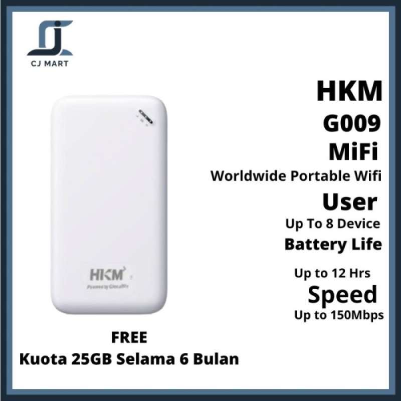 Jual Hkm G009 Modem Mifi Worldwide Travel Modem Wifi Free Kuota - Unlock Di Seller Velvet Store ...