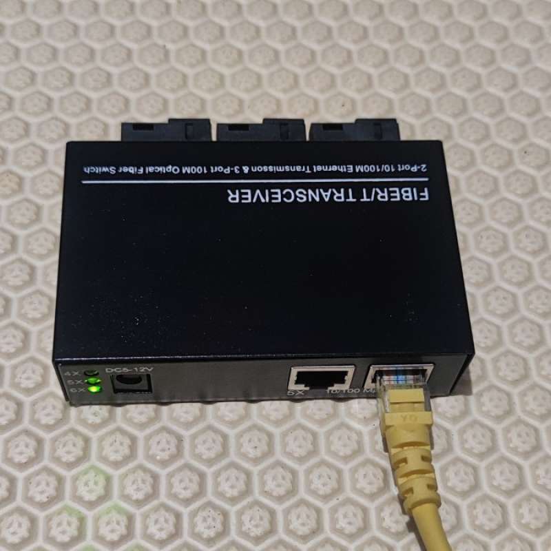 Jual Fiber Switch Media Converter 2fo 3fo 4fo 6fo Rj45 Di Seller Velvet ...