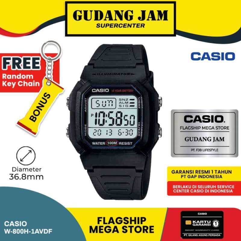 Jual Casio General W-800h-1avdf W-800h W-800 W800h W800 Di Seller Kingyo - Cengkareng Timur ...