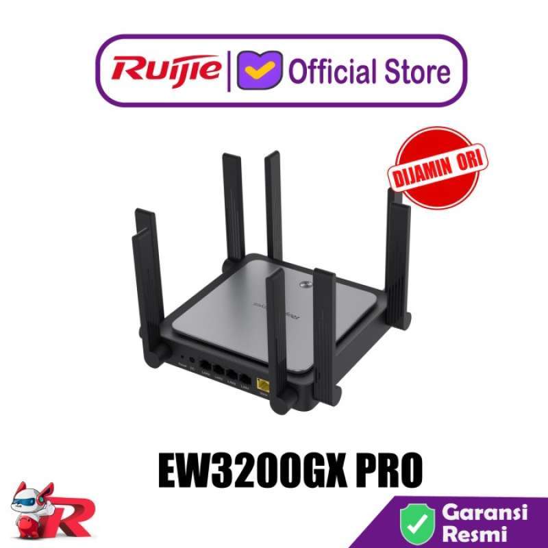 Jual Ruijie Rg-ew3200gx Pro 3200m Wi-fi 6 Dual-band Gigabit Mesh Router ...