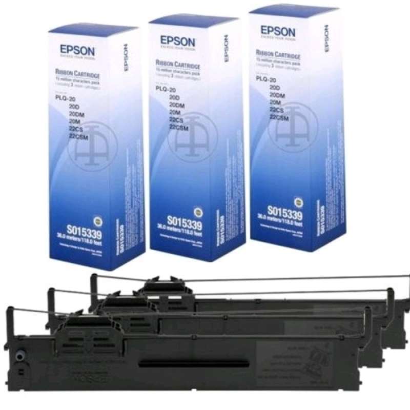 Jual Pita Epson Plq-20 Original/ribbon Cartridge Plq-20-hitam Di Seller ...