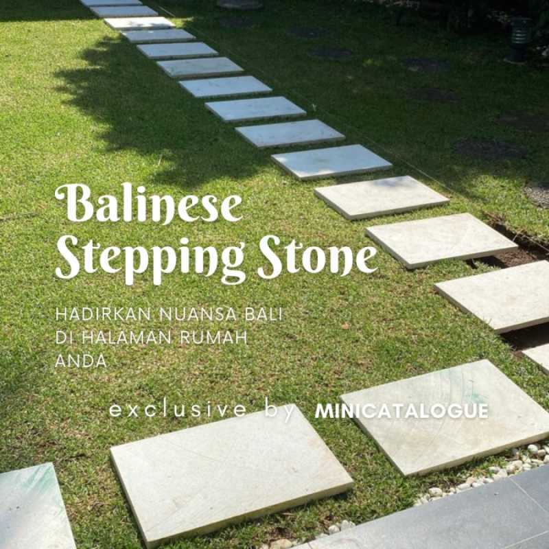 Jual Batu Pijakan Taman Steping Mewah Natural - Nuansa Bali Di Seller ...