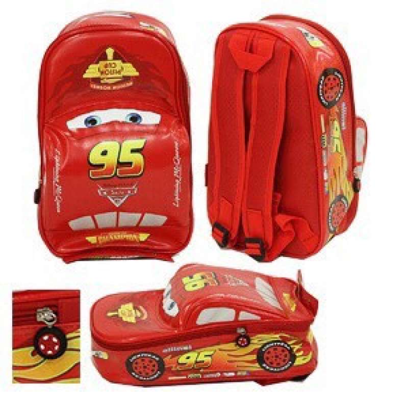 Jual Tas Sekolah Anak Tk Pg Paud Karakter Cars Ransel Backpack Di ...