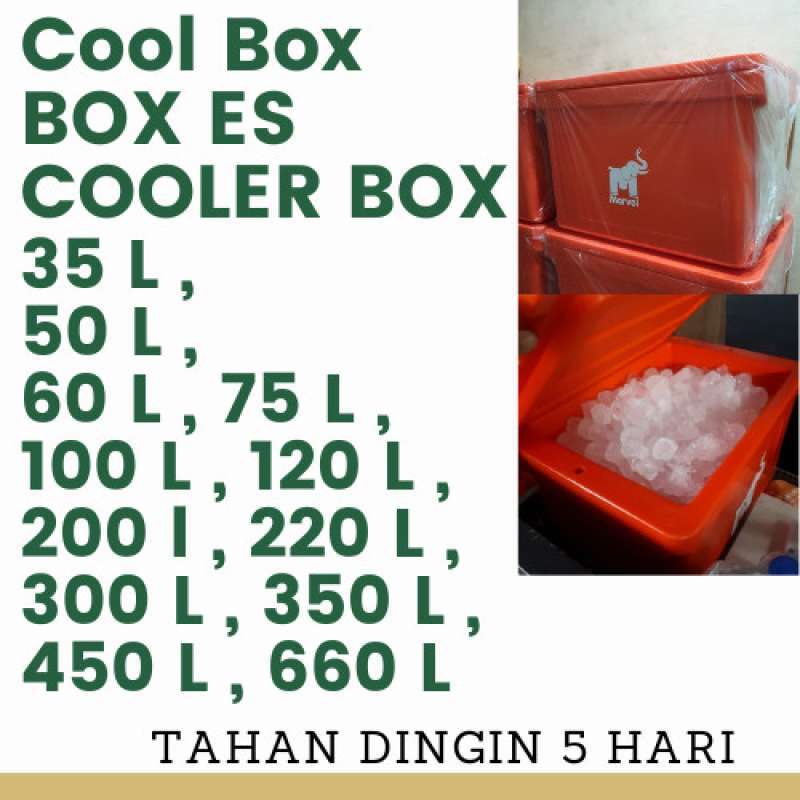 Promo Cooler Box Ice 100 Liter Marvel / Cool Box / Kotak Boks Tempat Es ...