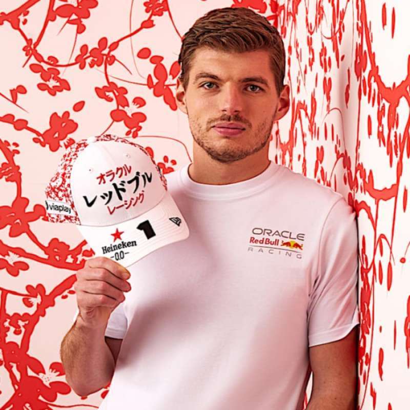Jual Red Bull Racing 2024 Limited Japanese Gp Max Mv Verstappen Cap ...