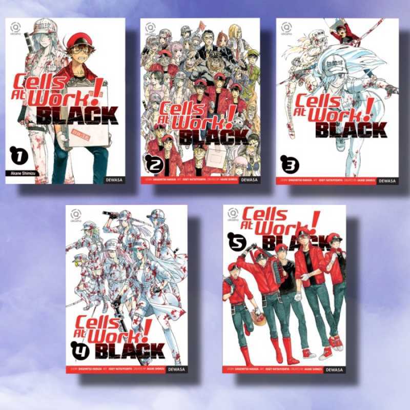 Jual Komik Akasha: Cells At Work! Black Vol.1 2 3 4 5 By Akane Shimizu Di Seller Velvet Store ...