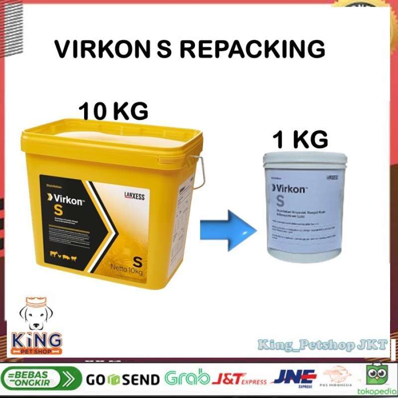 Promo Virkon S 1 Kg Desinfectan Diskon 33% Di Seller Amor One Store - Koja Utara, Kota Jakarta ...