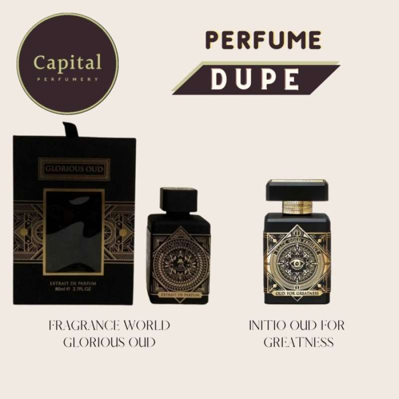 Promo Parfum Fragrance World Glorious Oud For Men Extrait De Parfum 80 ...
