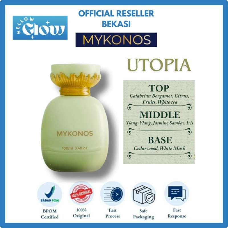 Promo Mykonos Utopia Extrait De Parfum 100ml Diskon 33% Di Seller ...