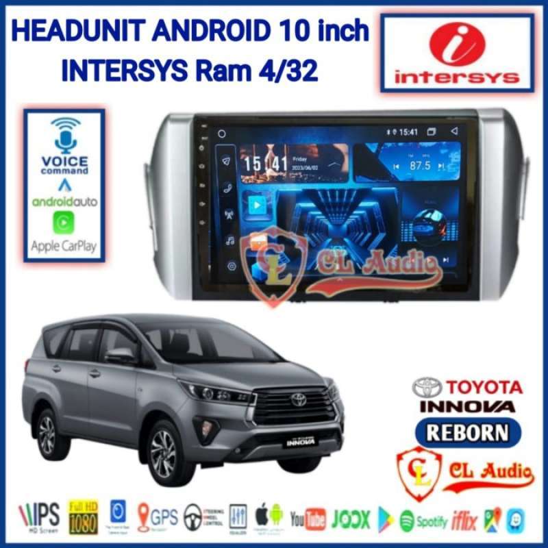 Promo Head Unit Android Intersys 10 Inch Oem Inova Reborn Soket Pnp ...