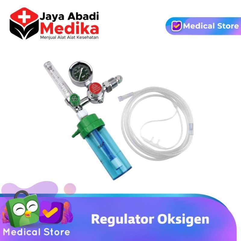 Promo Regulator Oksigen Regulator Oxygen Tabung Oksigen Alat Pernafasan Diskon 33% Di Seller ...
