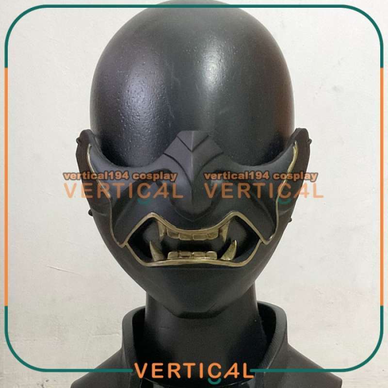 Jual Cosplay Ghost Of Tsushima Mask Topeng Jin Sakai Oni Jepang Samurai ...