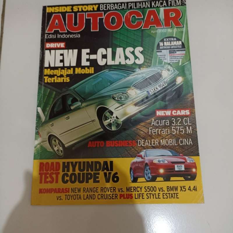 Jual Majalah Autocar Edisi Indonesia Spril 2002 Di Seller Velvet Store ...