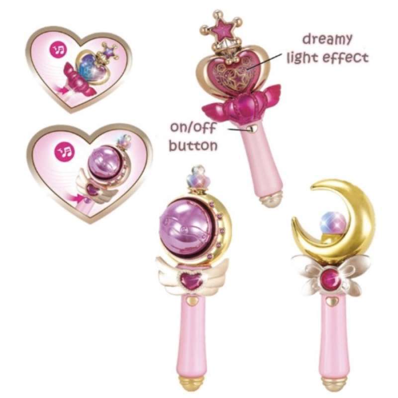 Jual Mainan Tongkat Peri Princess Sailor Moon Magic Wand Di Seller ...
