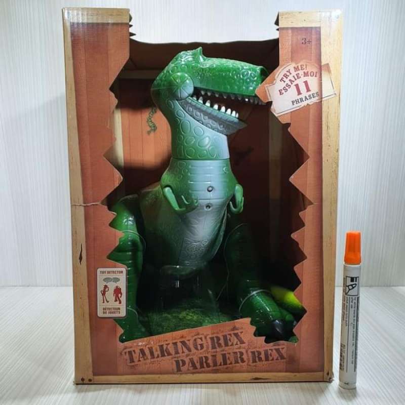 Jual Mainan Action Figure Rex Toy Story Deluxe Talking Figure Tinggi ...