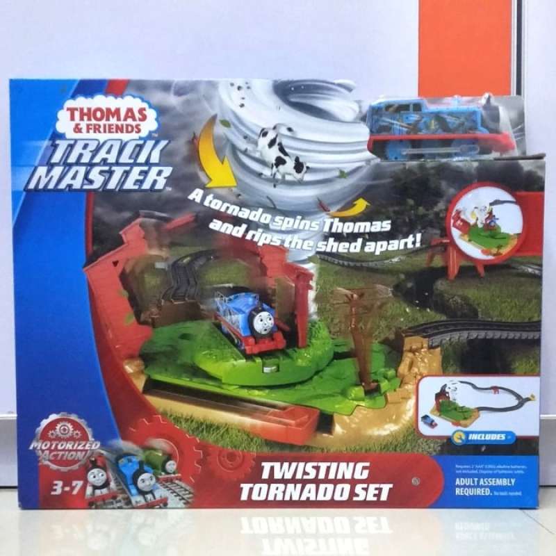 Jual Thomas And Friends Twisting Tornado Set Trackmaster - Mainan ...