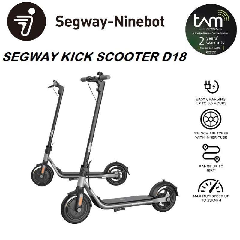 Jual Segway Ninebot D18 Scooter/ D18w / D18u / D18 / D38 Original Resmi ...