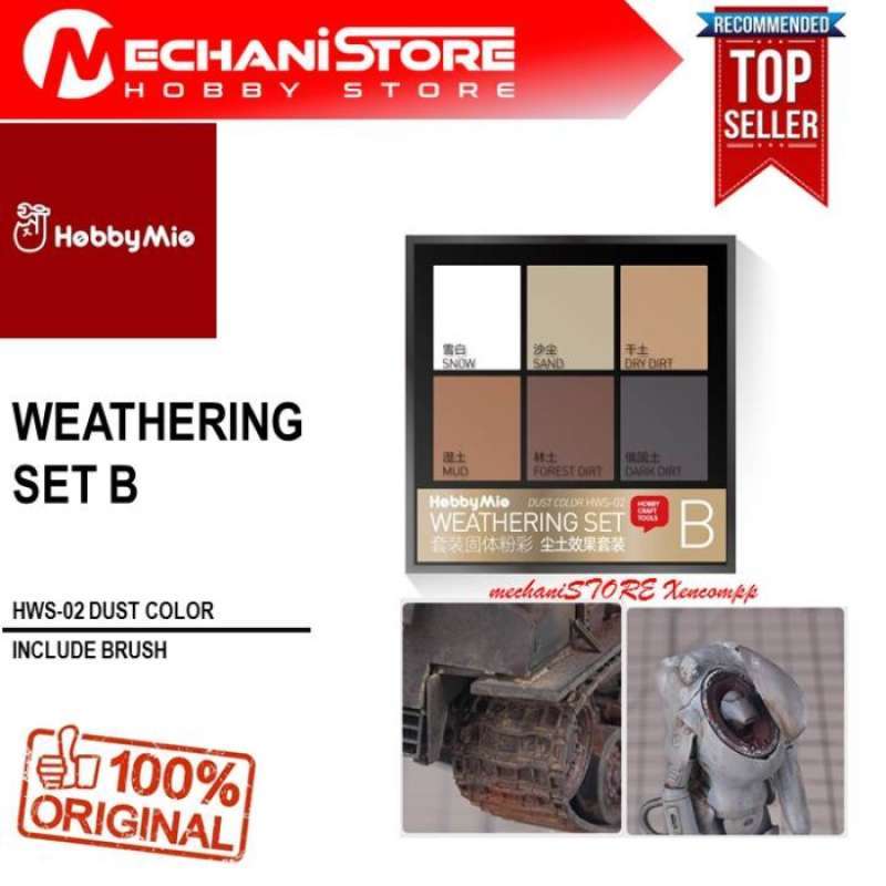 Jual Hobby Mio Weathering Set B - Hws-02 Dust Color Di Seller Velvet Store - Cengkareng Timur ...