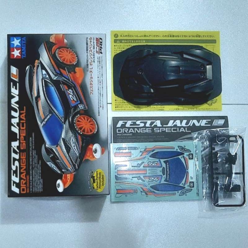 Jual Body Festa Jaune Orange Special Carbon Pattern+decal+dus Ori ...