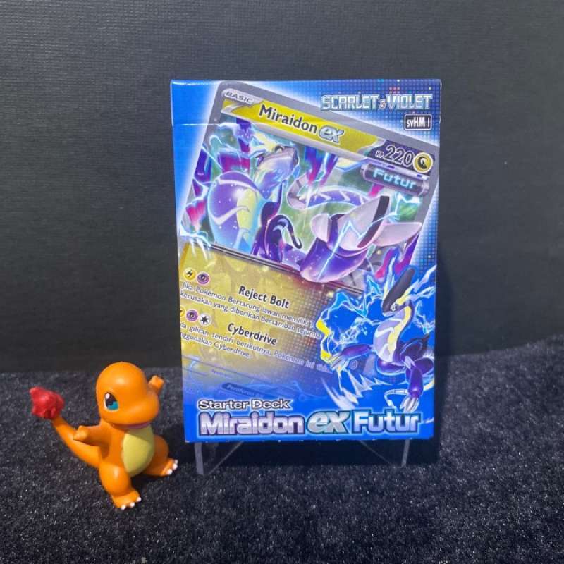 Jual Pokemon Tcg Indonesia - Starter Deck Miraidon Ex Futur Svhm Sealed ...