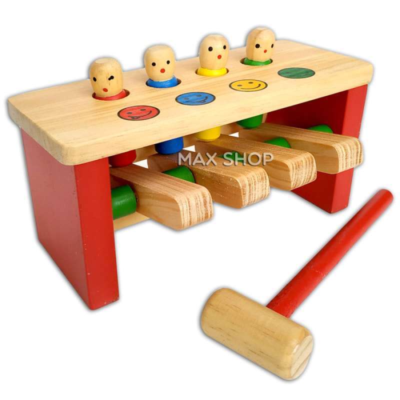 Jual Palu Loncat Emoticon - Mainan Kayu Edukatif Edukasi Anak Kayu Sni ...