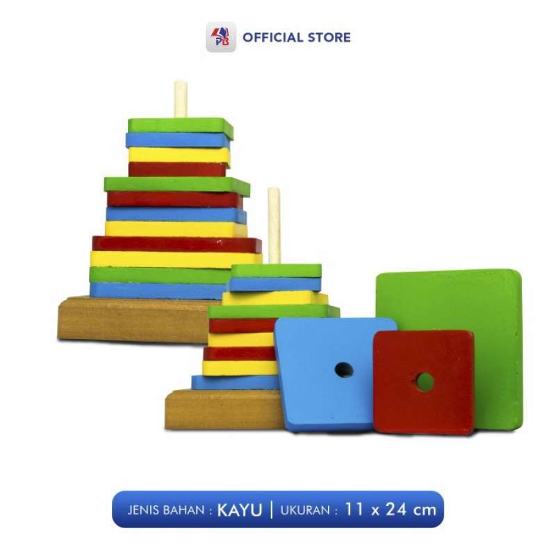 Jual Mainan Edukasi Balok Kayu Alat Peraga Edukasi Untuk Anak Tk Paud ...