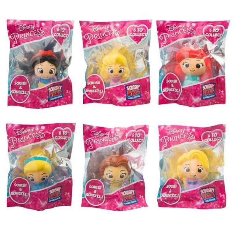 Jual Squishy Disney Princess / Boneka Putri Cinderella Belle Ariel ...