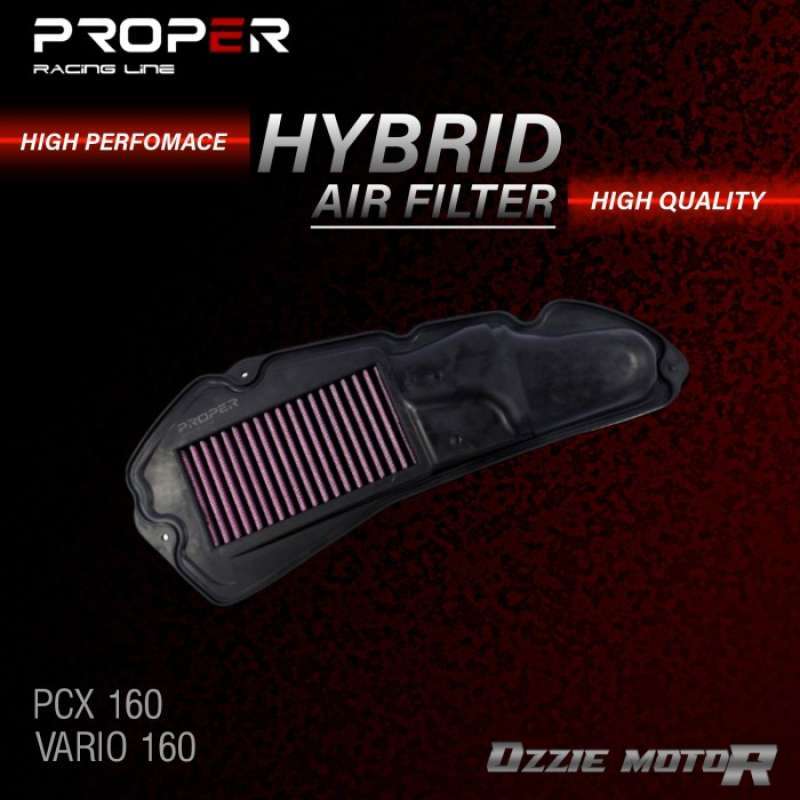 Promo Proper Racing Line Hybrid Filter Udara Motor Pcx 160 Vario 160 ...