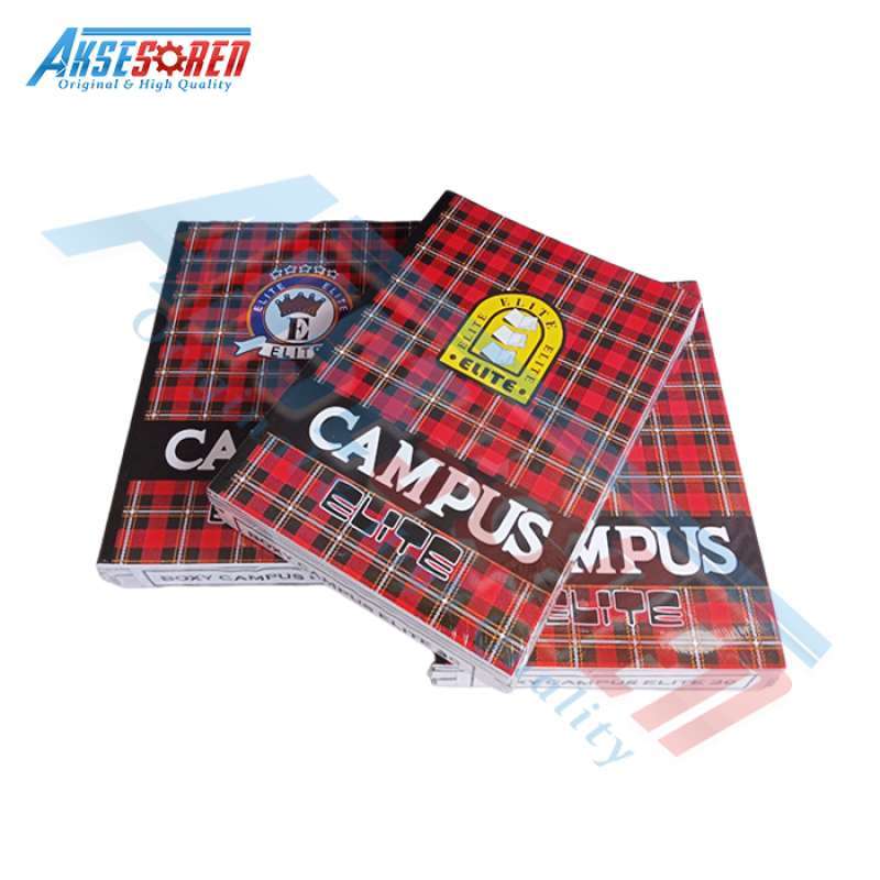 Jual Aksesoren Buku Tulis Boxy Elite Campus [36 Lembar/1 Pak/10 Buku ...