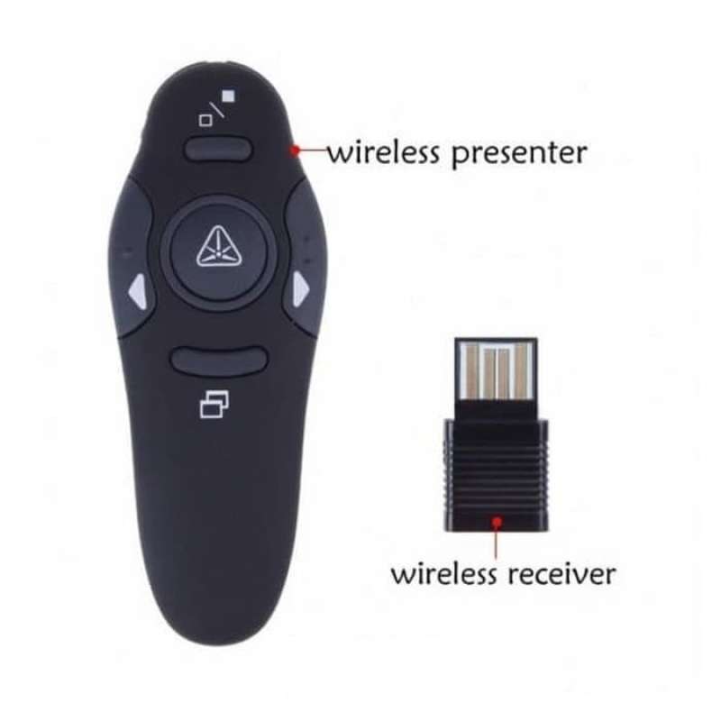 Promo 100% Produk Ori Wireless Presenter M-tech Mt-016 Laser Pointer 2 ...
