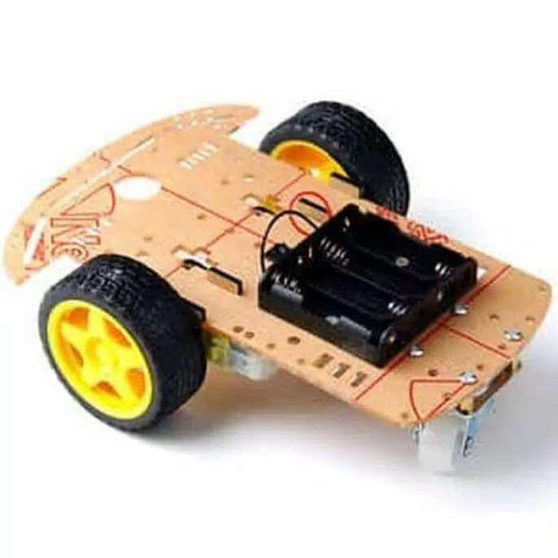 Jual Chasis Mobil Robot Arduino 2wd 2 Wd Smart Car Line Follower Tracer ...