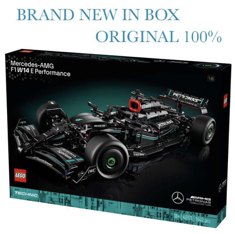 Jual Lego Technic 42171 Mercedes-amg F1 W14 E Performance Original Di ...