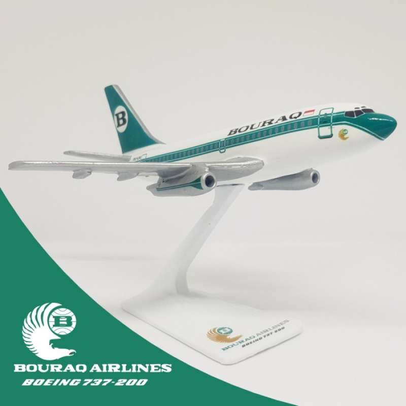 Jual Diecast Pesawat Bouraq Airlines Di Seller Velvet Store ...