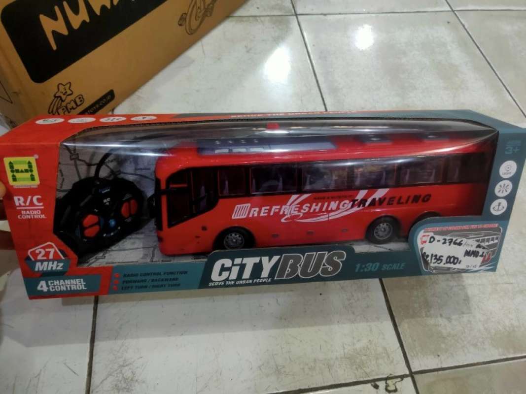 Jual Rc Bus City Sightseeing Bus Remote Control Bis Remot Di Seller Sunshop - Cengkareng Timur ...