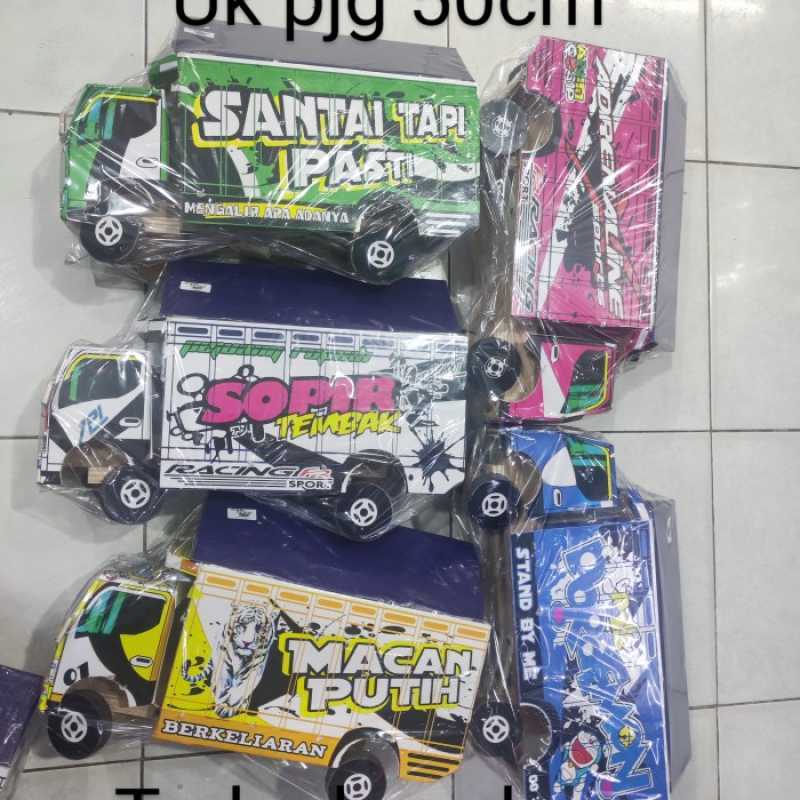 Jual Mainan Anak Truk Oleng Kayu / Truck Oleng Kayu Besar (khusus ...
