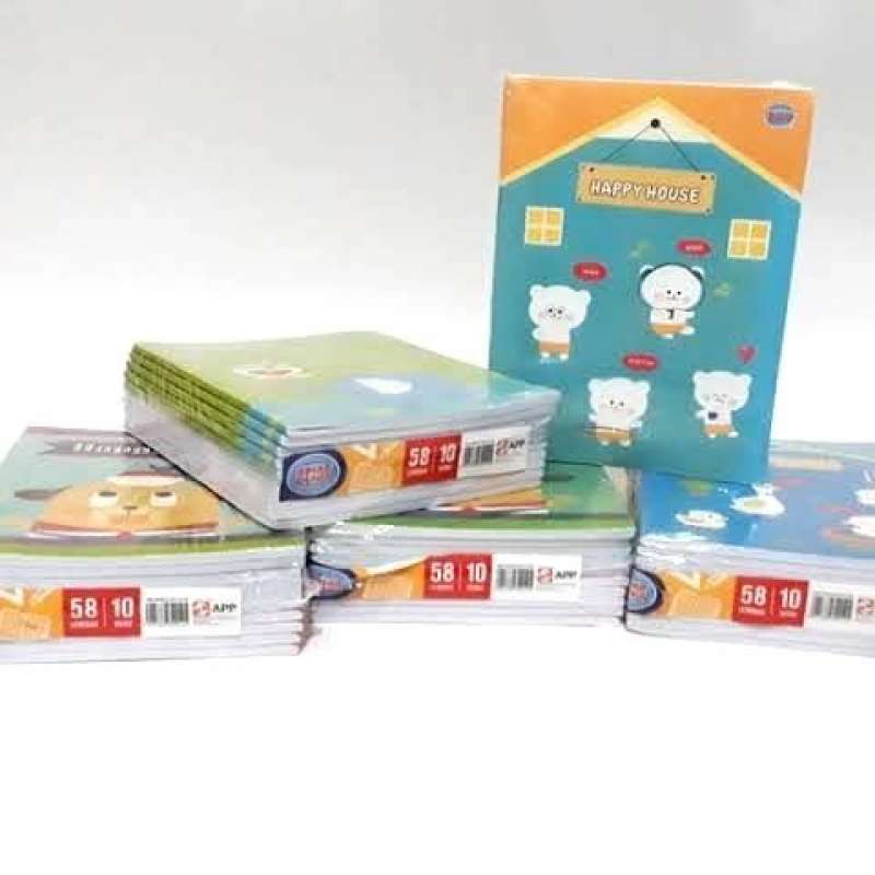 Jual Buku Tulis Sekolah Sidu Vision 58 Lembar Kwarto A5 Garis Di Seller Velvet Store ...