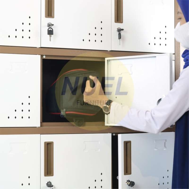 Jual Loker Besi / Locker Besi / Kabinet Besi / Loker Besi 12 Pintu - 6 ...