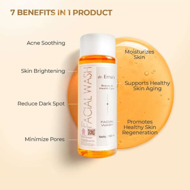 Jual Er-1 By Dr. Erna Papain Enzyme Facial Wash Cleanser 100 Ml Di ...