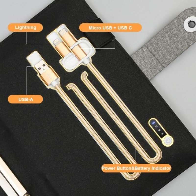 Jual Notebook Buku Catatan Agenda Wireless Charging Power Bank Gift Set ...